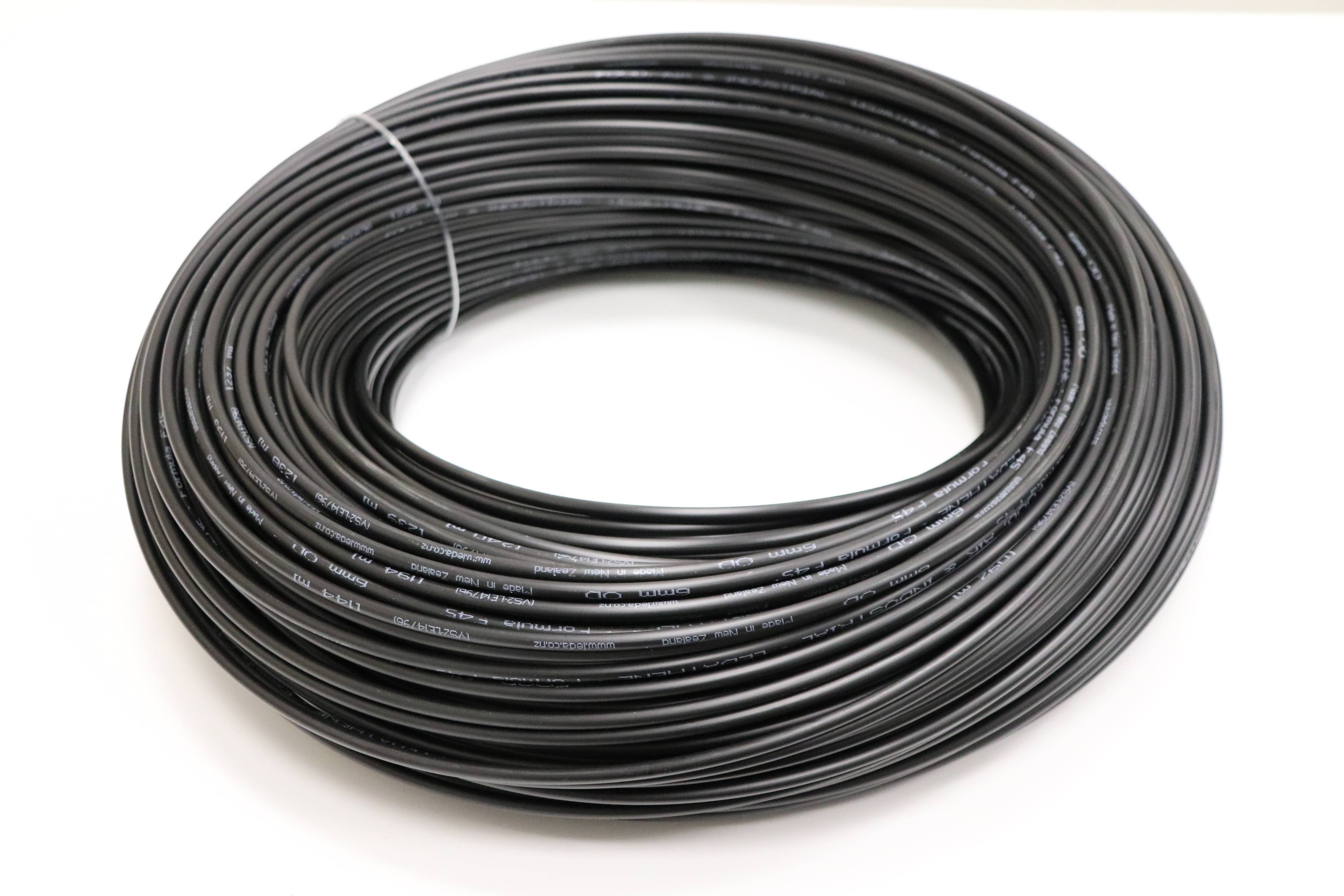 Air hose Black 6mm per metre